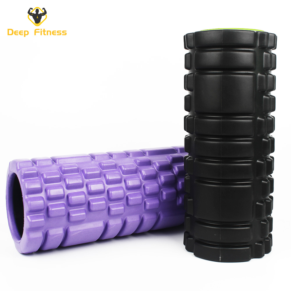 EVA soild high density foam yoga roller for body fitness and massage ...